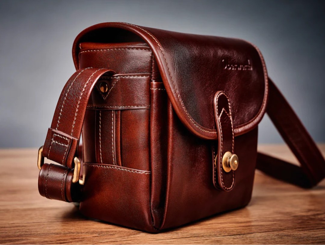 Oberwerth Bayreuth Vintage camera leather bag not Herz Wotancraft ona ...