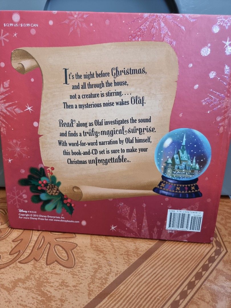 Olaf's Night before Christmas, Hobbies & Toys, Books & Magazines ...