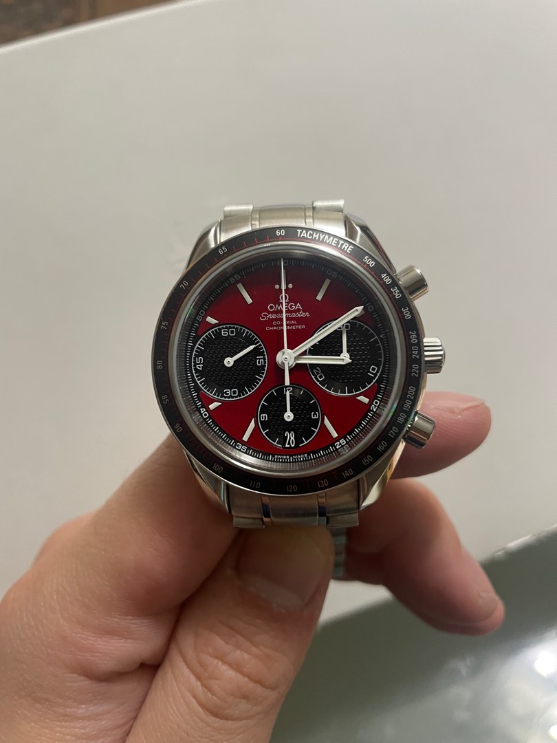 Omega Speed Master Racing (Red Dial) ( Ref. 326.30.40.50.11.001 ...