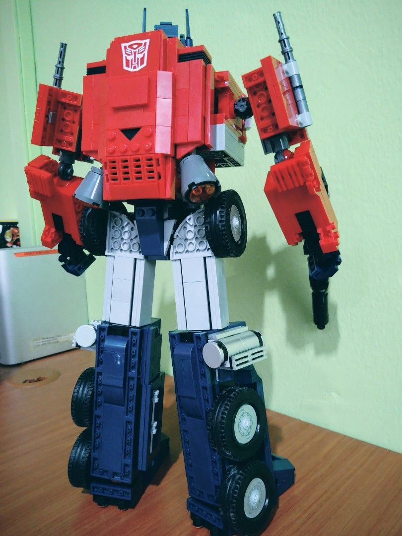 Optimus Prime Bricks, Hobbies & Toys, Toys & Games on Carousell