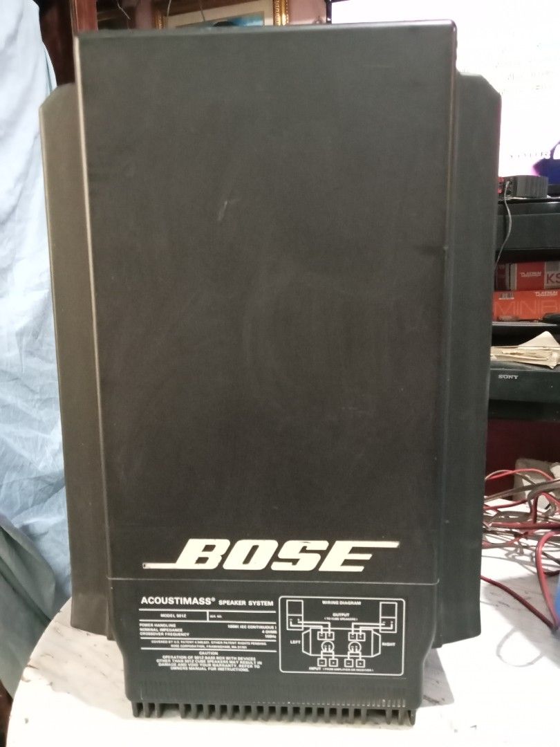 Original BOSE SUBWOOFER, Audio, Soundbars, Speakers & Amplifiers on ...