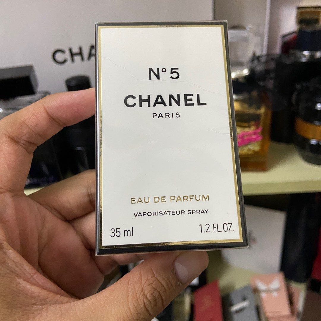 [ORIGINAL] Chanel N5 Eau De Parfum 35ml for Her, Beauty & Personal Care ...