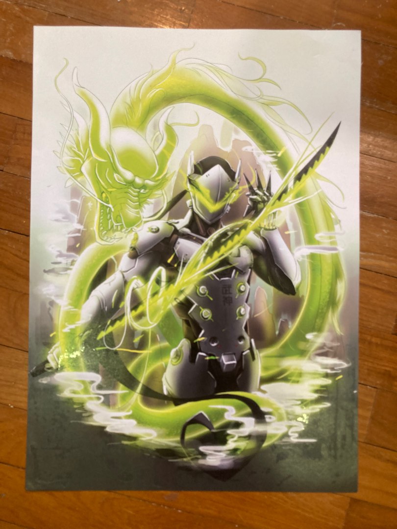 Overwatch A3 Posters, Hobbies & Toys, Toys & Games on Carousell