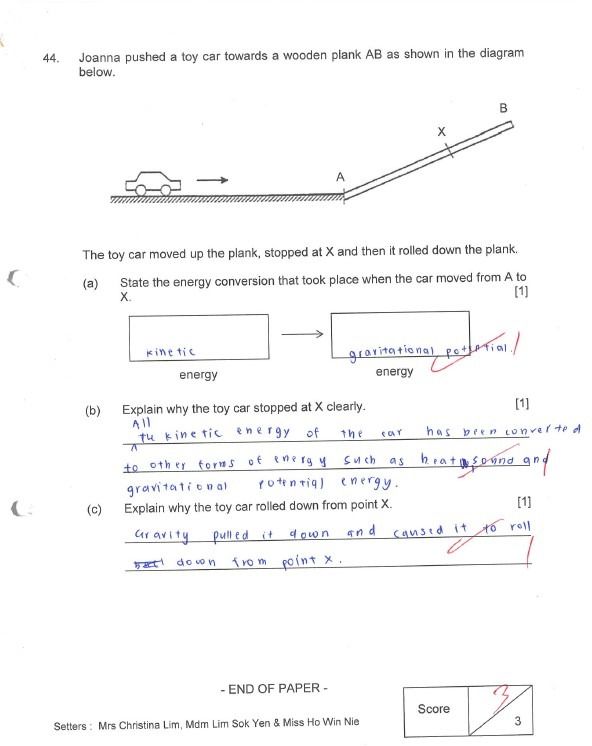 P6 RGPS Science File, notes, worksheets, misconception topical test ...