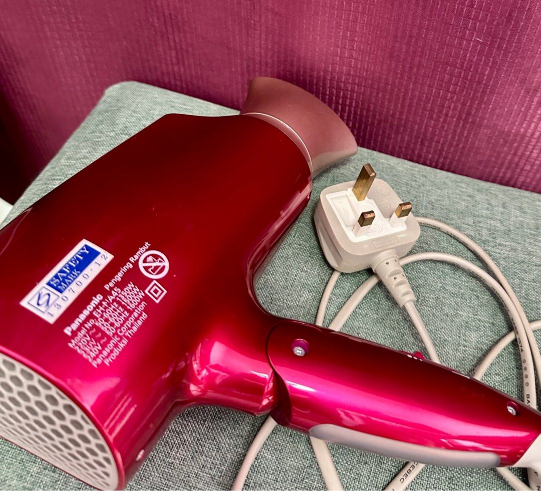 Panasonic Hair Dryer EH- NA45 Nanoe with UV Protection, Beauty ...