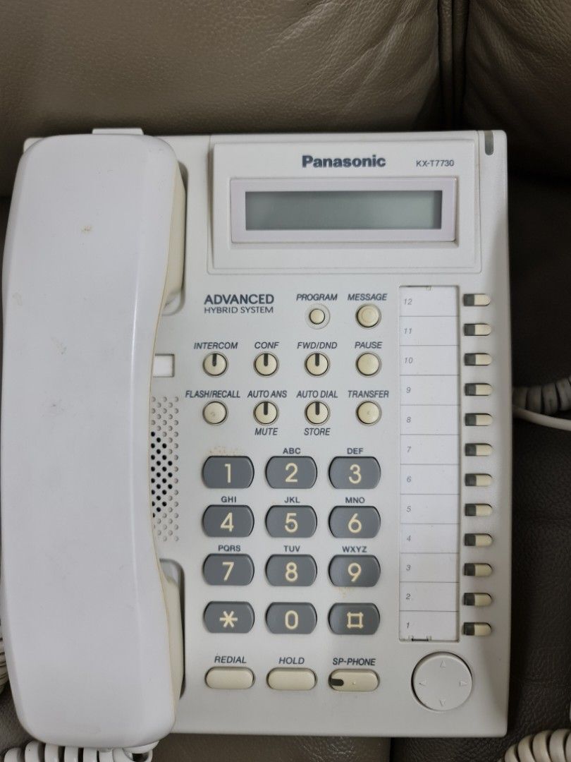 Panasonic Proprietary Telephones KX-T7730, Computers & Tech, Office & Business Technology on ...