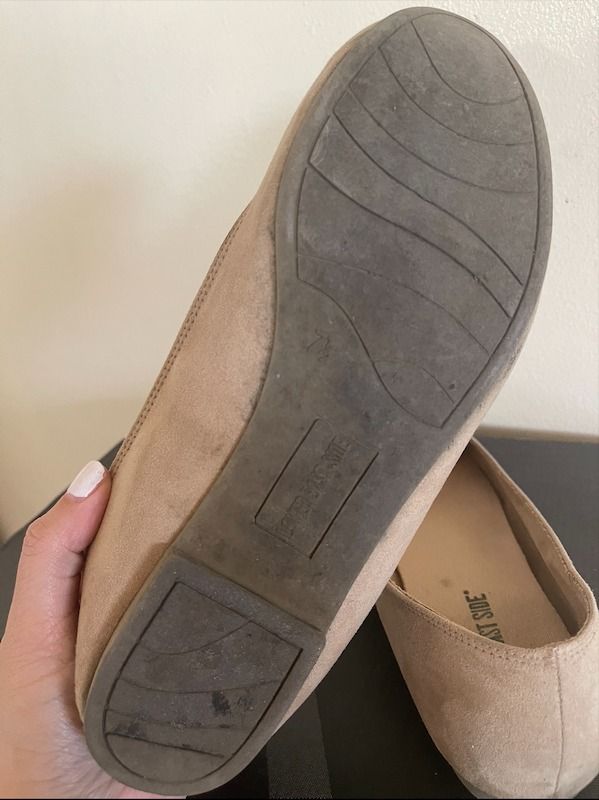 PAYLESS LOWER EAST SIDE Nude Beige Flats Shoes on Carousell