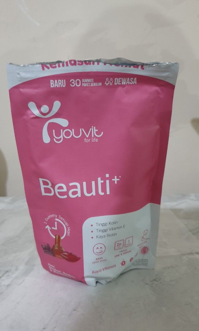 Permen youvit collagen, multivitamin, beauti+, Makanan & Minuman ...