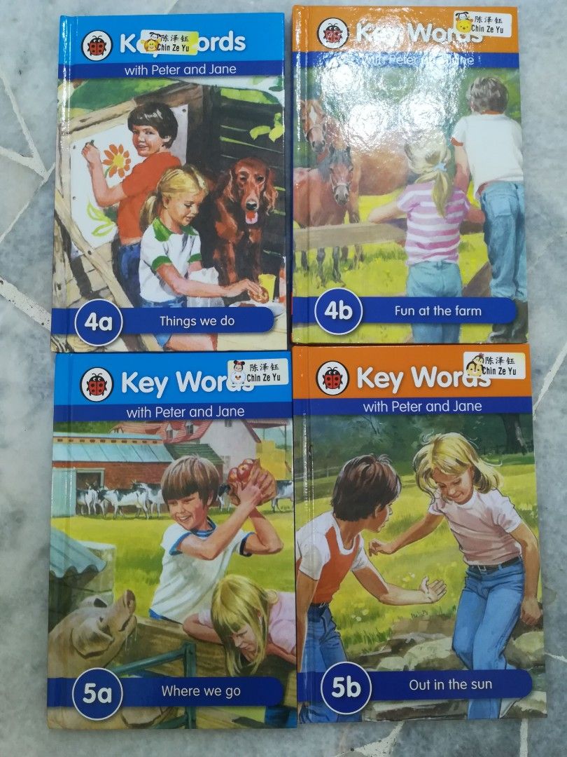 Peter and Jane 4ab and 9ab, Hobbies & Toys, Books & Magazines, Children ...