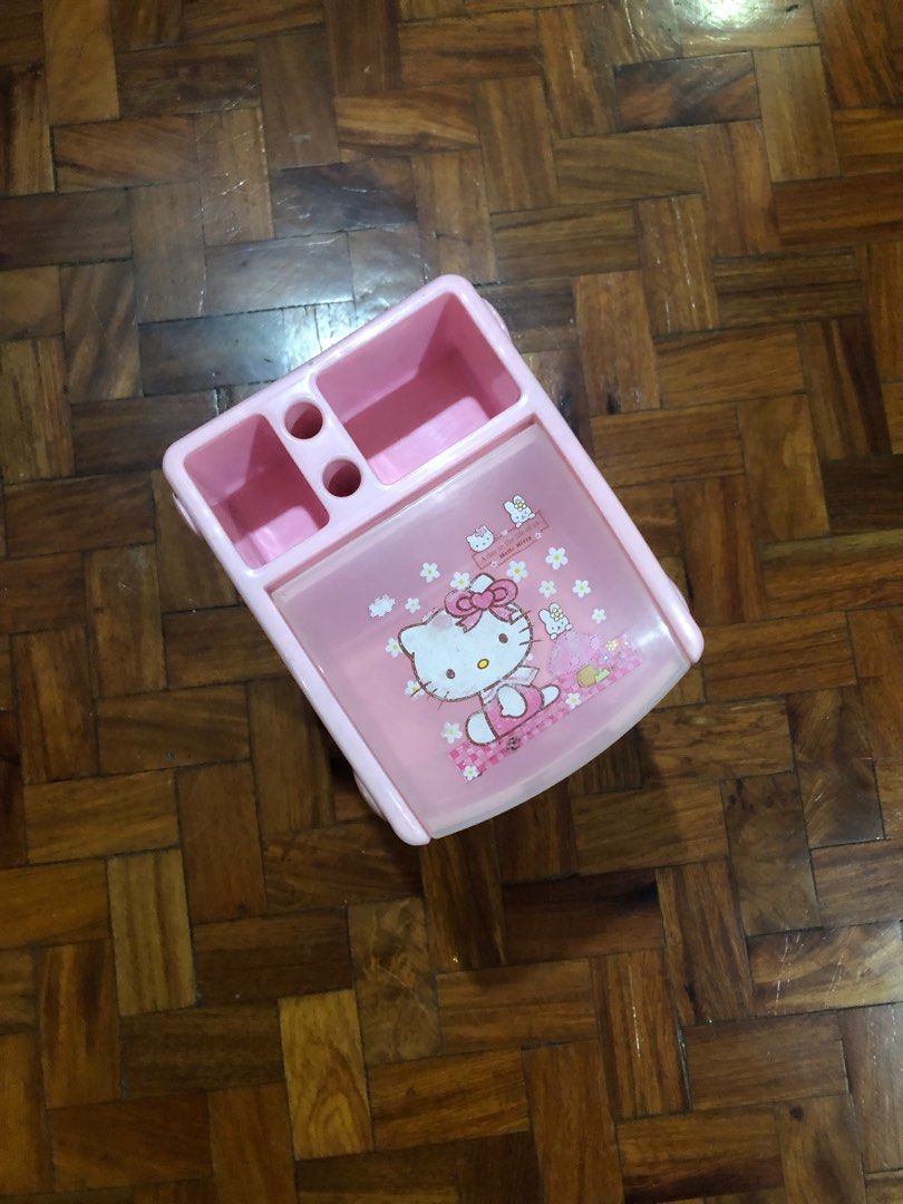 Pink Hello Kitty Coquette Aesthetic Desk Drawer / Organizer on Carousell