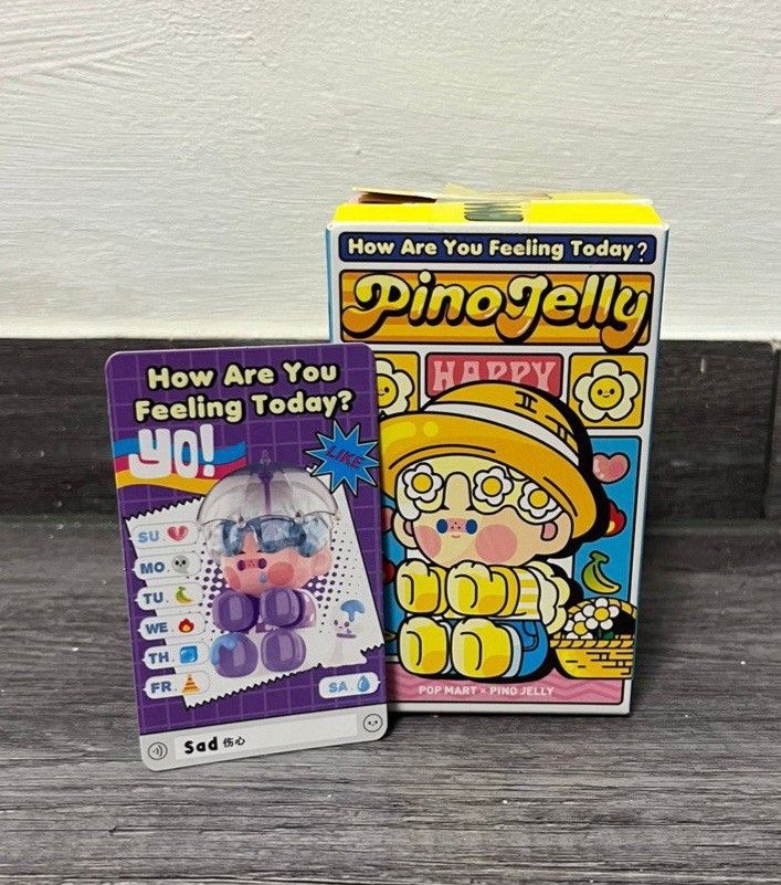 [POPMART] Pino Jelly: How are you feeling today? - Joyful / Sad / Calm ...