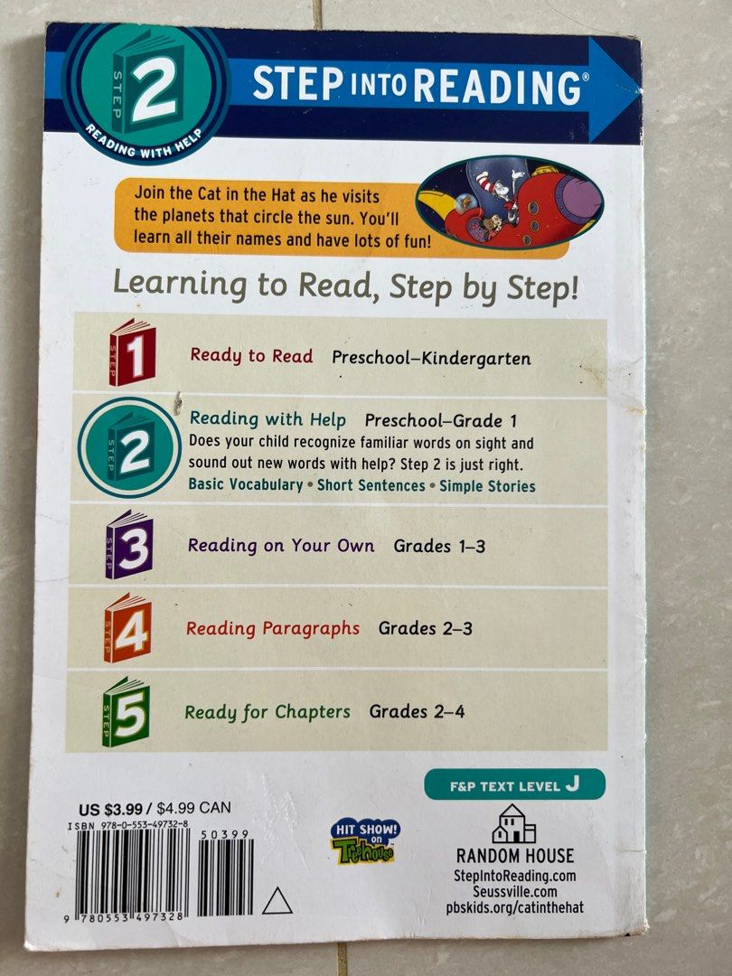 Planet Name Game (Dr. Seuss/Cat in the Hat) (Step into Reading), Hobbies & Toys, Books ...