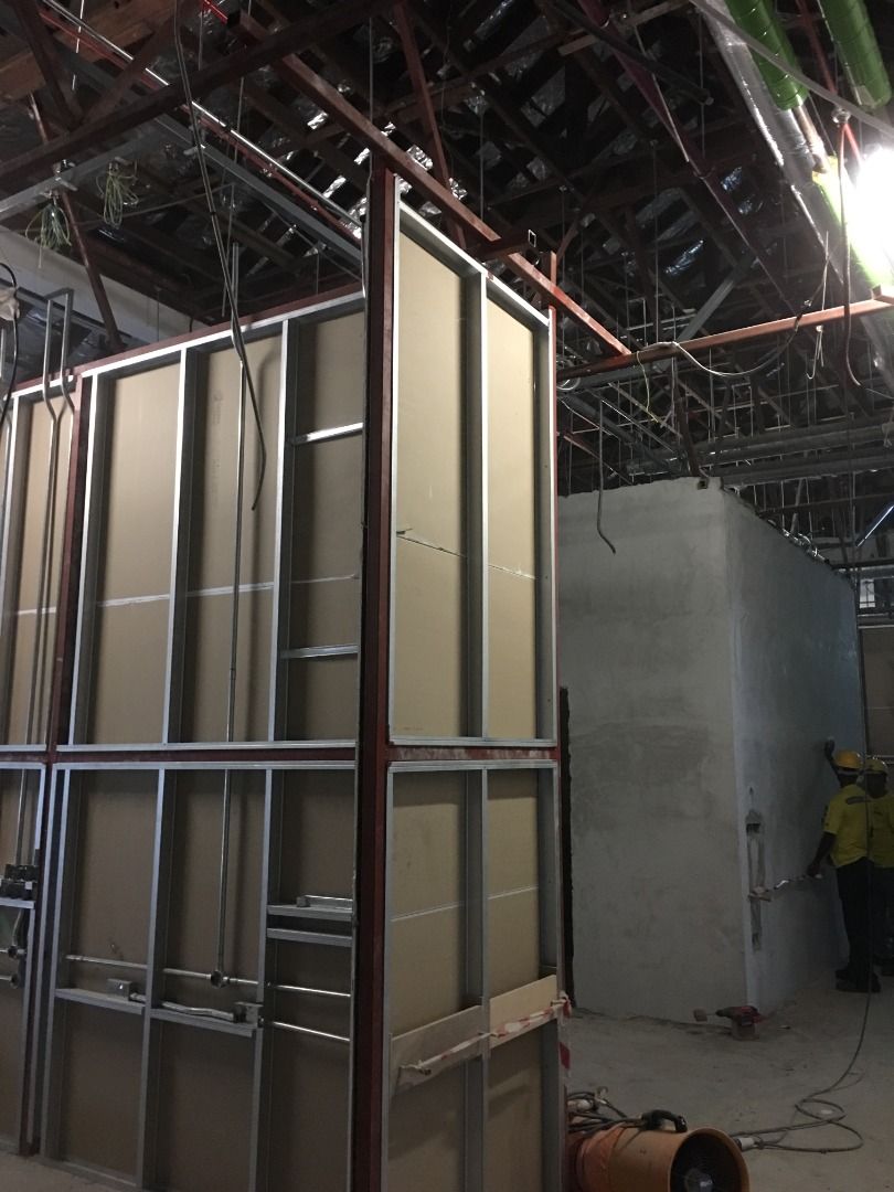 gypsum board Box-uo/false wall/room divider/partition divider/drywall ...