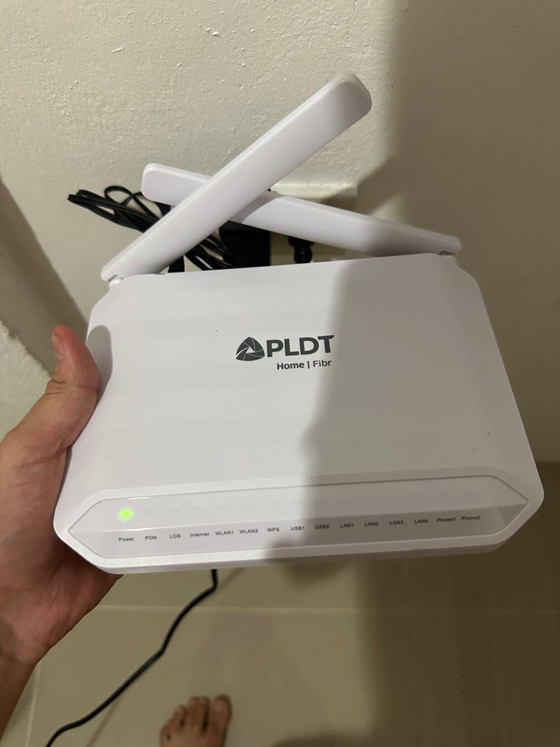 PLDT wifi router and phone, Computers & Tech, Parts & Accessories ...