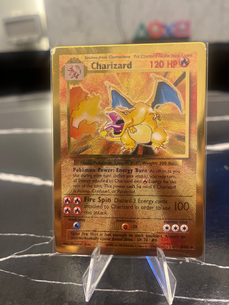 Pokemon Metal Charizard, Hobbies & Toys, Toys & Games on Carousell