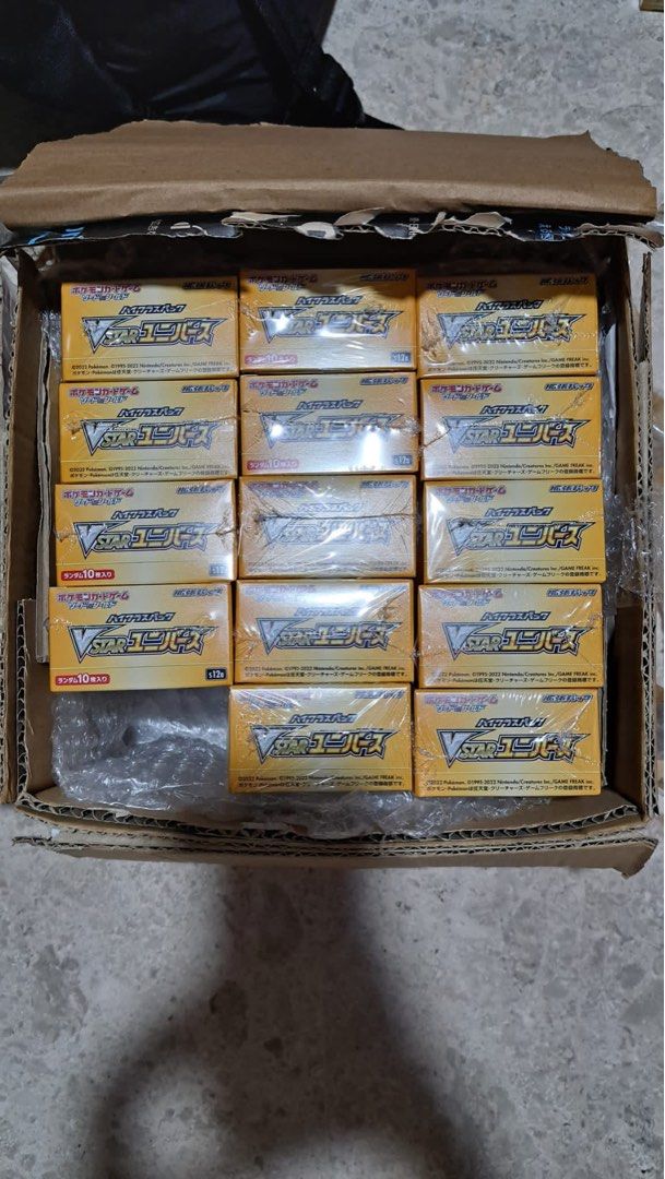 Pokémon V Star Universe Boxes (Japanese version) Sealed, Hobbies & Toys ...