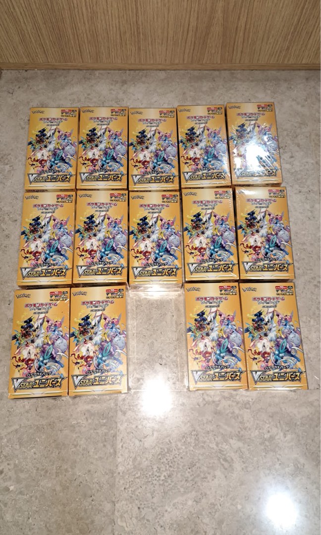 Pokémon V Star Universe Boxes (Japanese version) Sealed, Hobbies & Toys ...