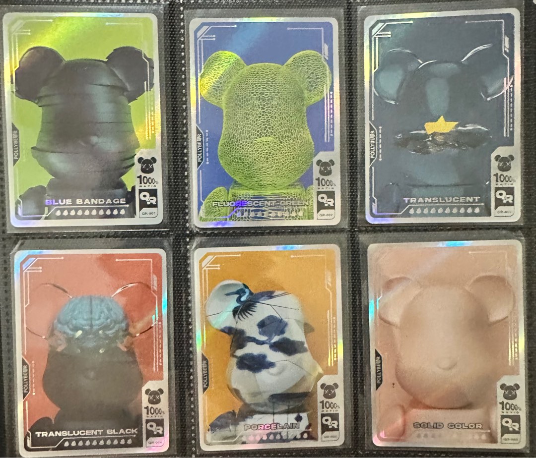 Pollybear QR card, Hobbies & Toys, Toys & Games on Carousell