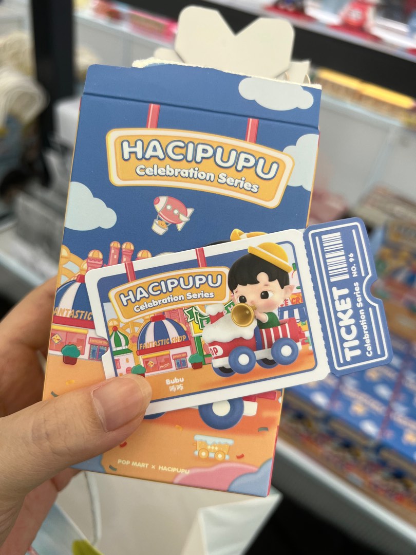 Popmart hacipupu celebration bubu, Hobbies & Toys, Toys & Games on ...