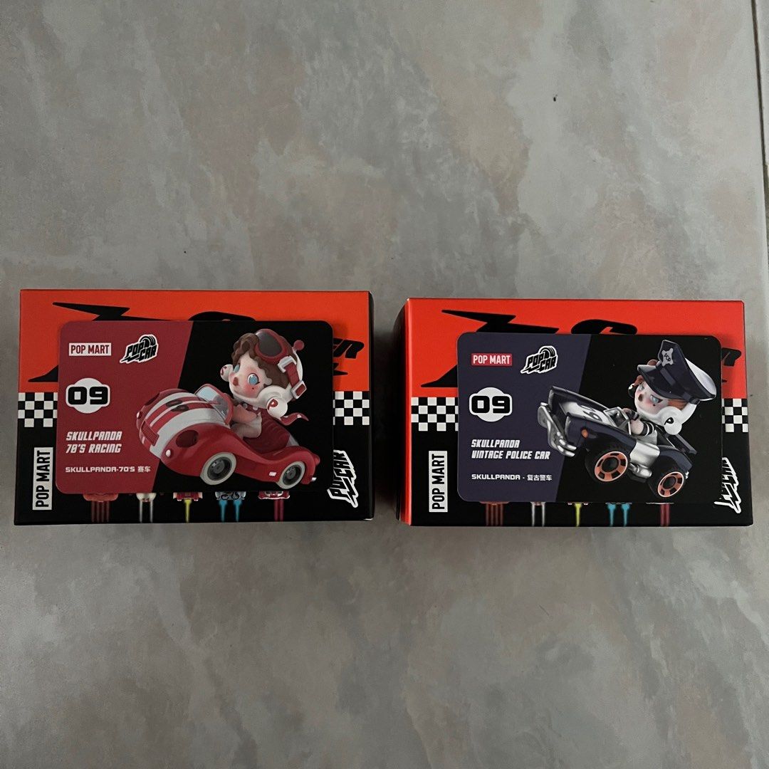 Popmart Skullpanda car, Hobbies & Toys, Toys & Games on Carousell
