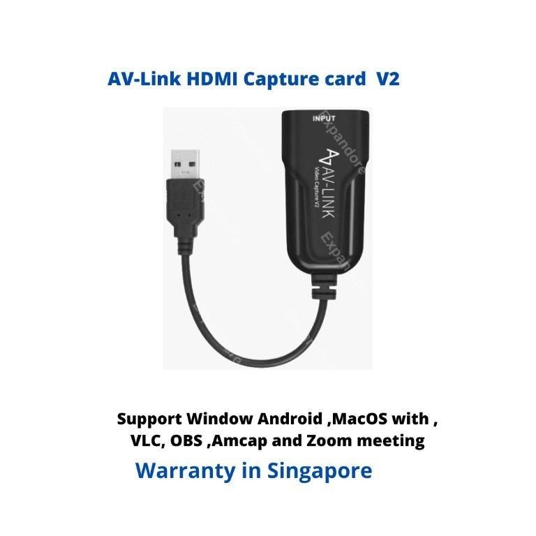 Portable HD USB 2.0 to HDMI 1080P /60fps Video Capture Card , for Game ...