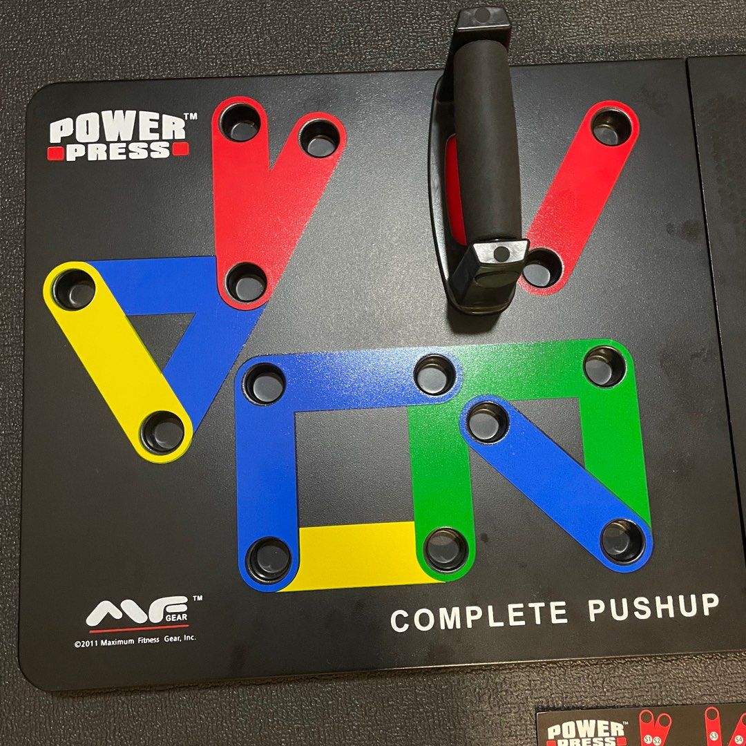 Power Press Push Up Training System, Sports Equipment, Exercise ...