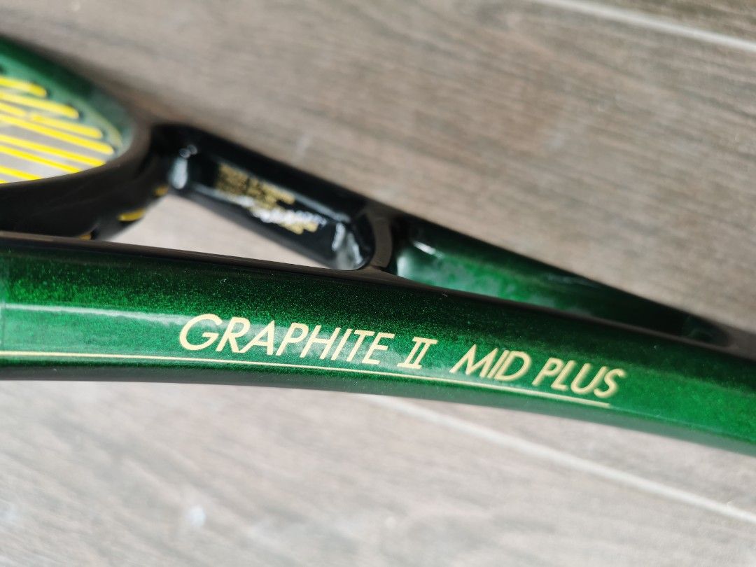 Prince Graphite II Mid Plus, Sports Equipment, Sports & Games, Racket ...
