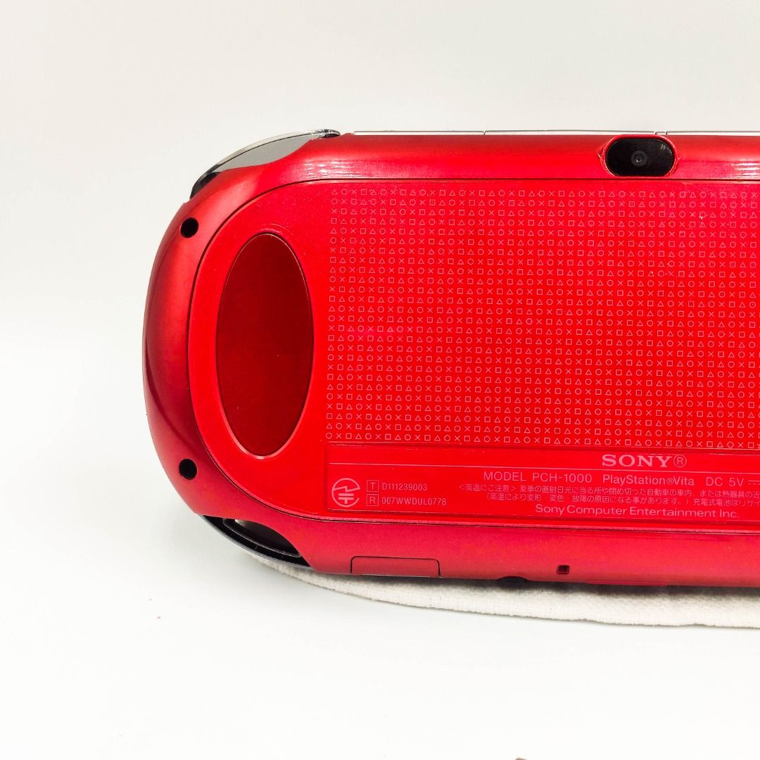 PS Vita Oled/ PS vita phat red and black | 64 gb full of games | CFW ...