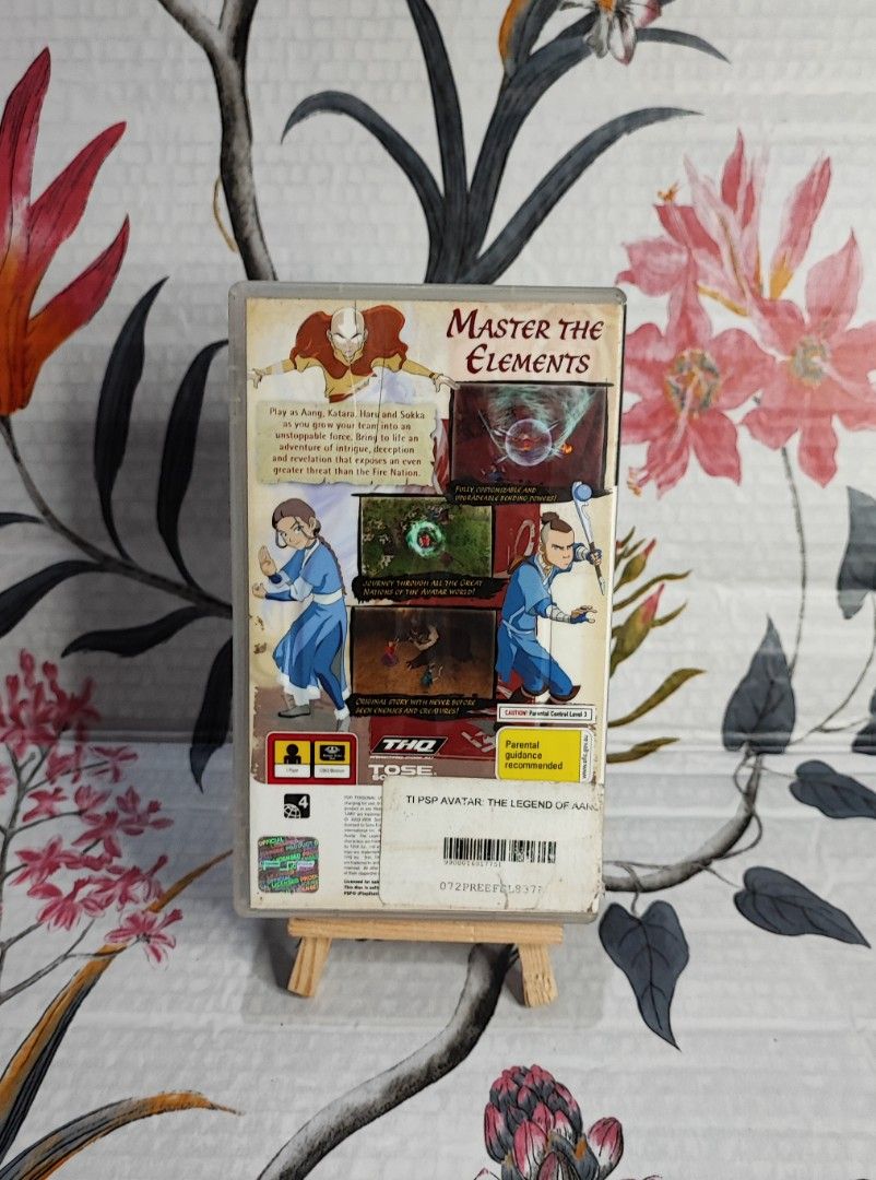 PSP UMD Games Avatar The Legend Of Aang, Video Gaming, Video Games ...