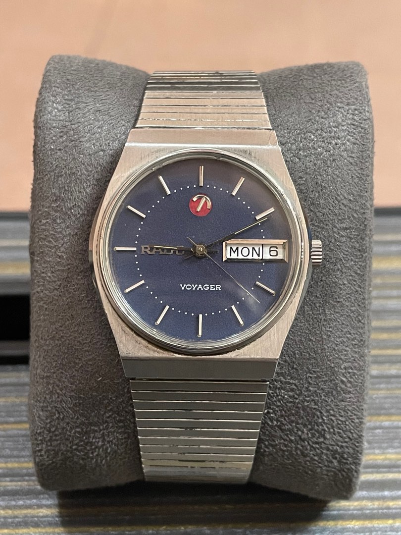 Rado Voyager Blue Dial, Luxury, Watches on Carousell