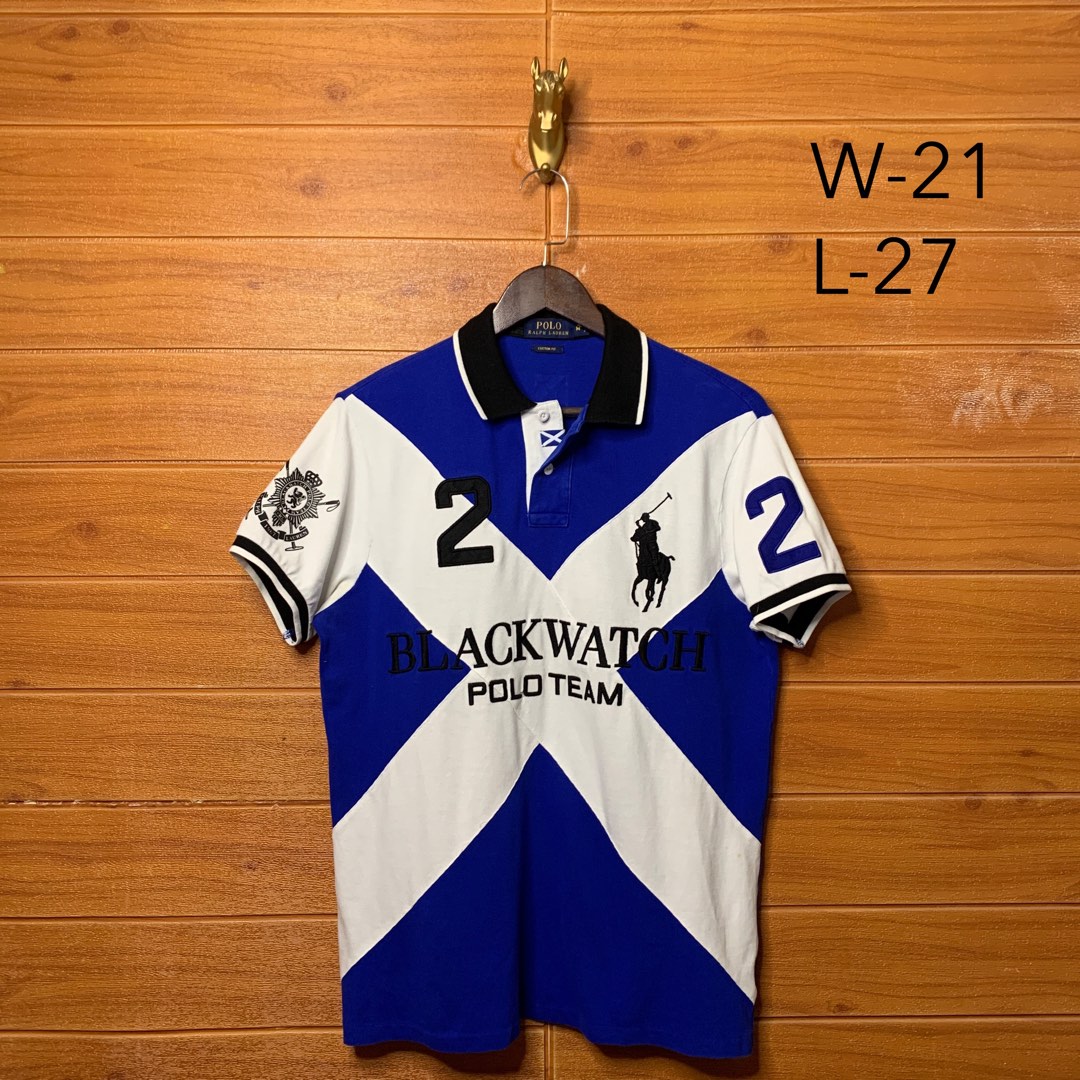 Ralph Lauren RL Polo shirt BLACKWATCH, Men's Fashion, Tops & Sets ...