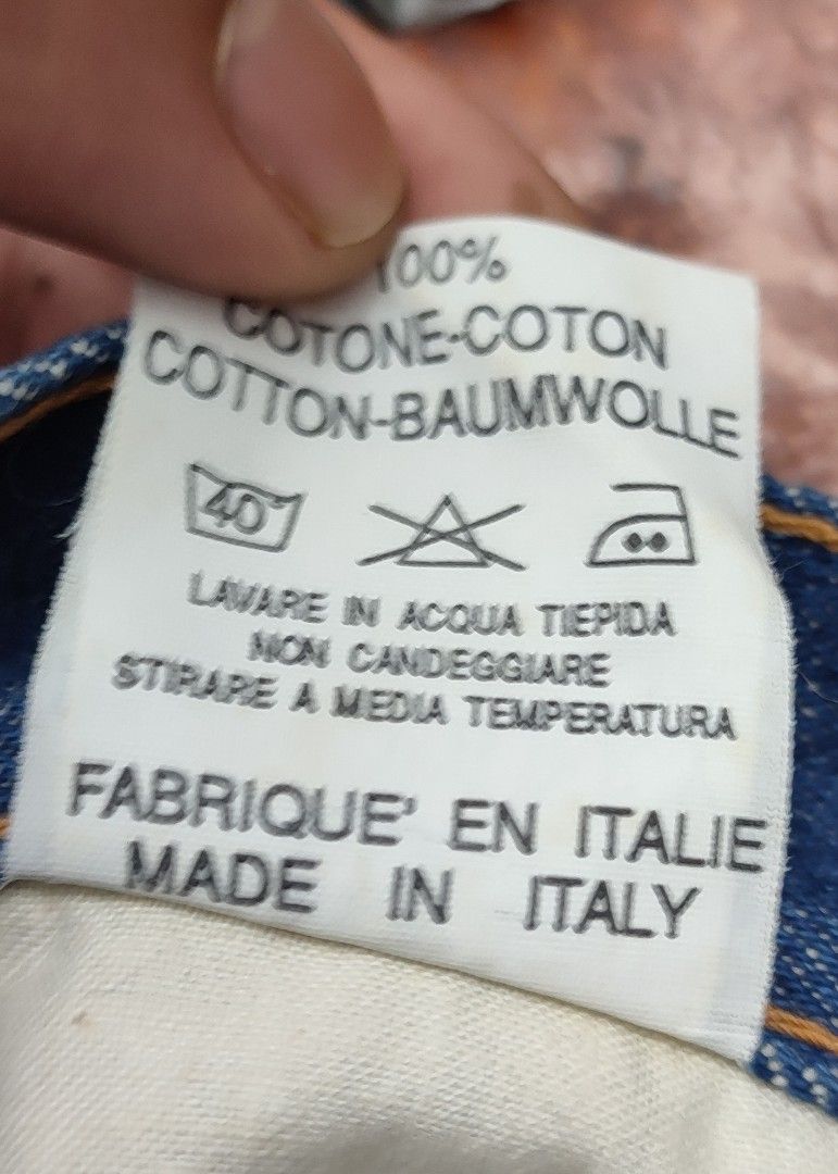 Rare fred perry denim made in Italy, Men's Fashion, Bottoms, Jeans on ...