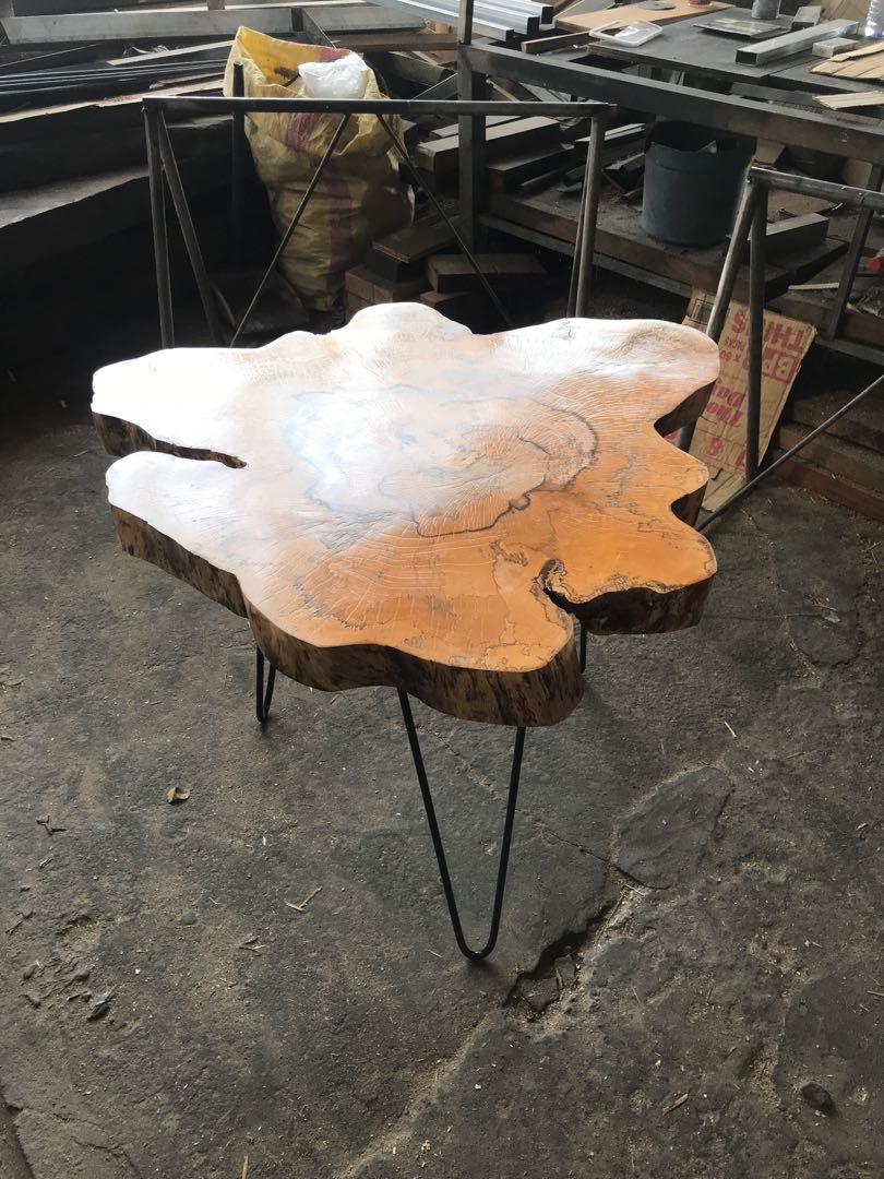 Rare Shape Cross Section Coffee Table, Furniture & Home Living ...