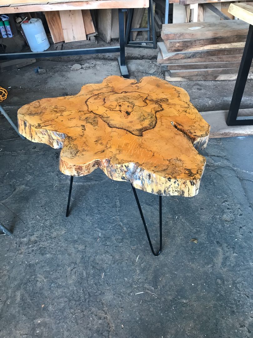 Rare Shape Cross Section Coffee Table, Furniture & Home Living ...