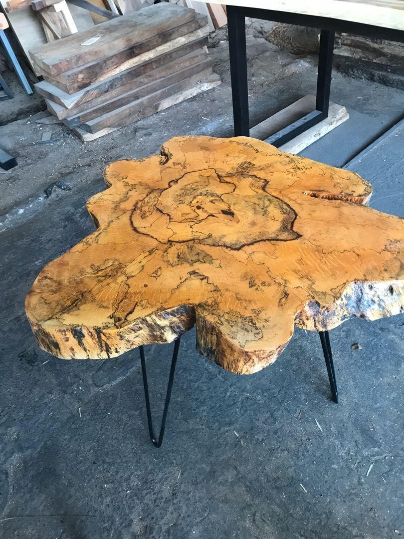 Rare Shape Cross Section Coffee Table, Furniture & Home Living ...