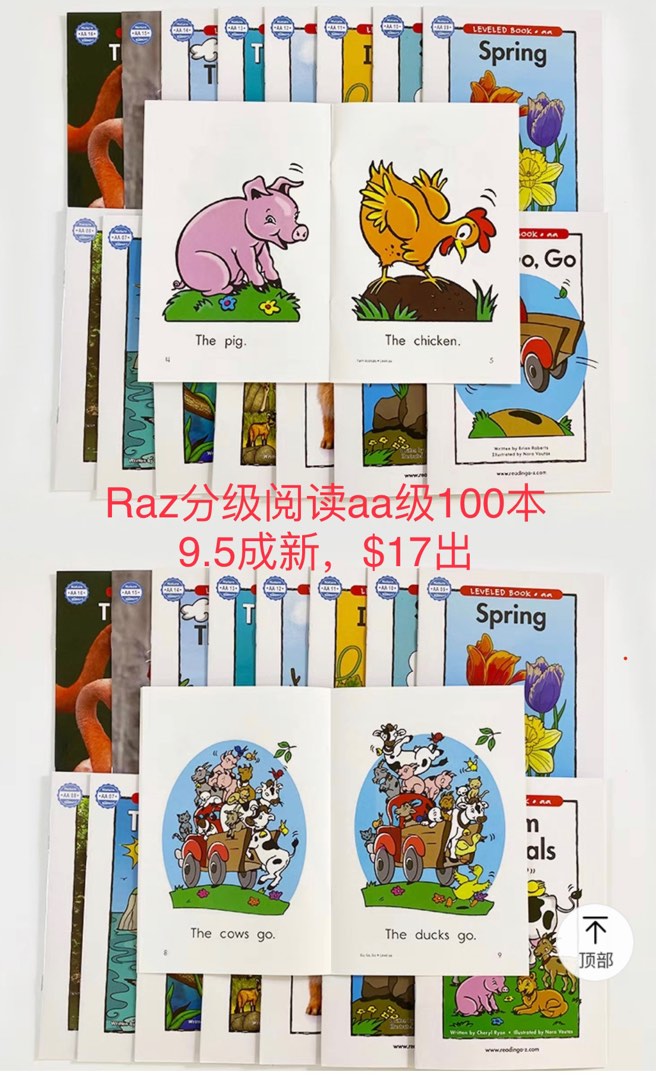 Raz aa, Hobbies & Toys, Books & Magazines, Children's Books on Carousell