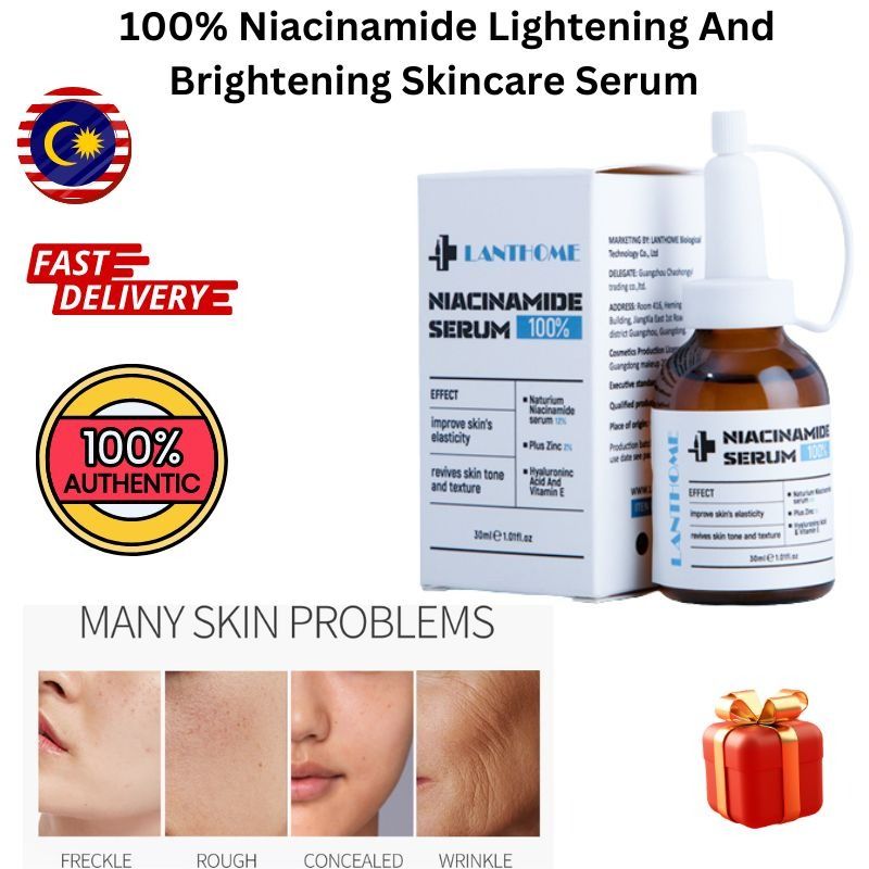 Nacinamide Lightening Skincare Serum Against Ageing , Freckles and ...