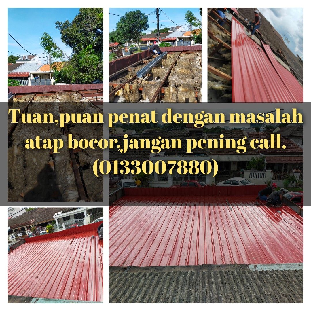 Renovation bumbung, Services, Home Services, Home Repairs on Carousell