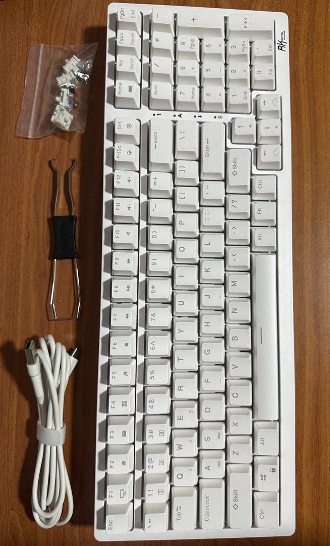 RK98 White Mechanical Keyboard, Computers & Tech, Parts & Accessories ...