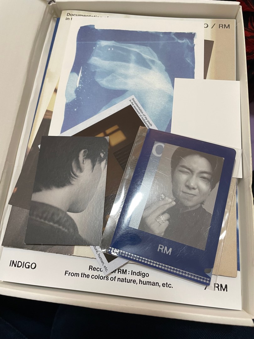 RM Indigo Book Edition Unsealed, Hobbies & Toys, Memorabilia ...
