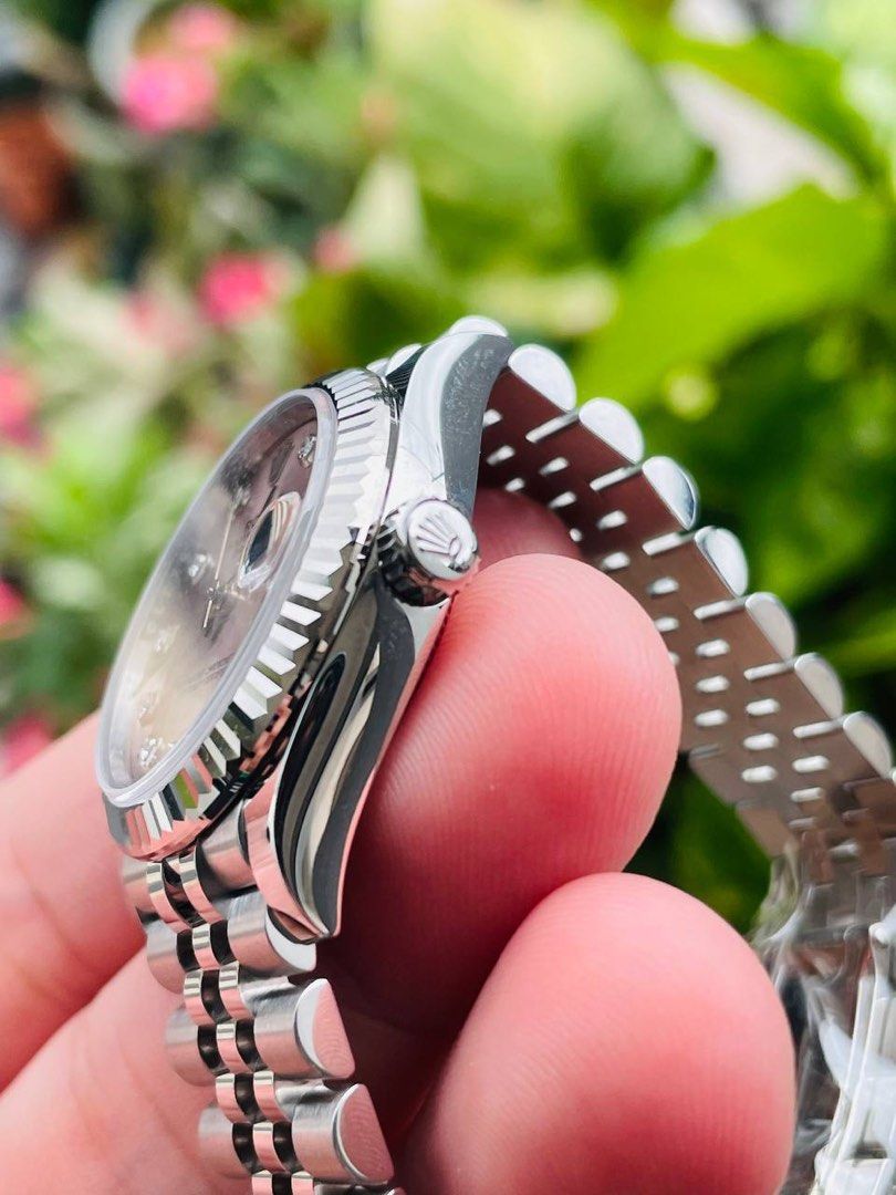 Rolex Datejust 278274 Pink Diamond, Luxury, Watches on Carousell