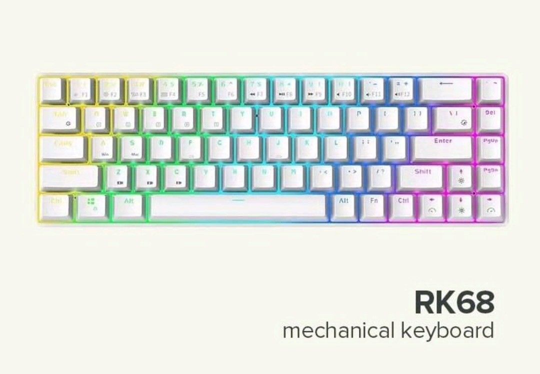 Royal Kludge RK68 Latest Version!, Computers & Tech, Parts ...