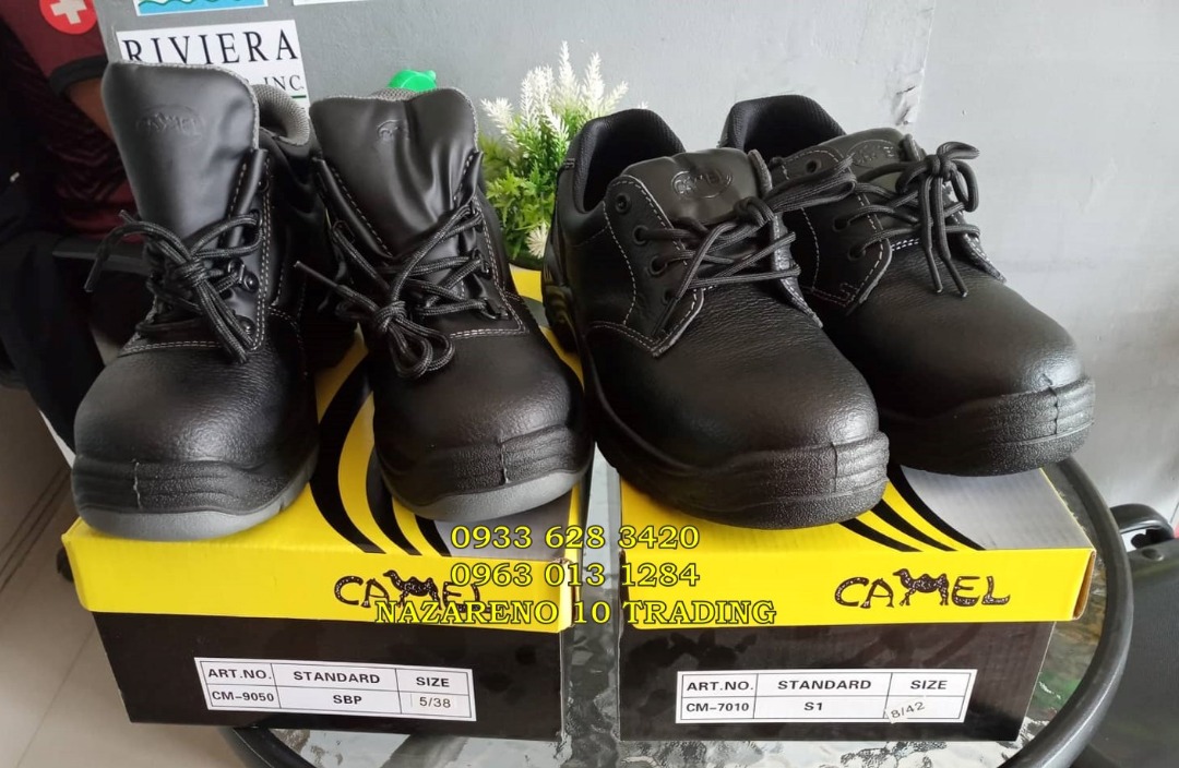 Safety shoes safety Camel Brand on Carousell