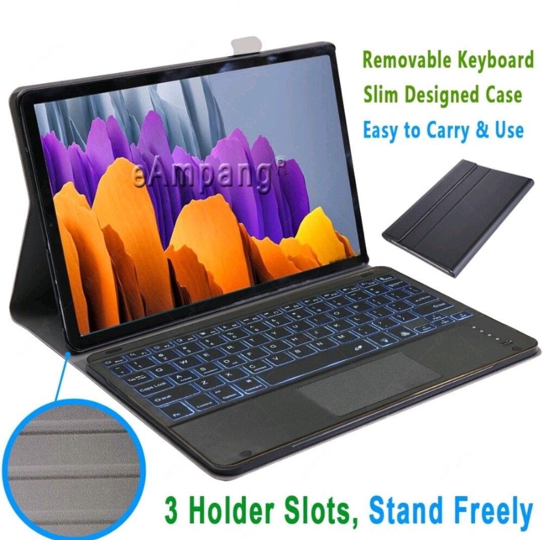 Samsung Touchpad backlit keyboard case, Mobile Phones & Gadgets ...