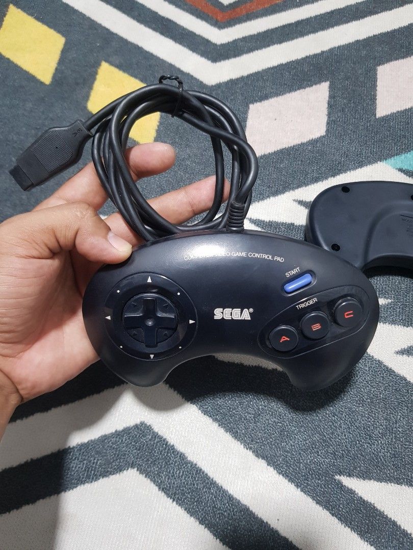 Sega Controller, Video Gaming, Gaming Accessories, Controllers on Carousell
