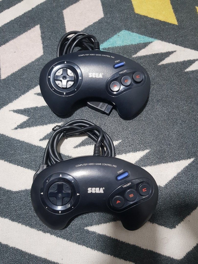 Sega Controller, Video Gaming, Gaming Accessories, Controllers on Carousell