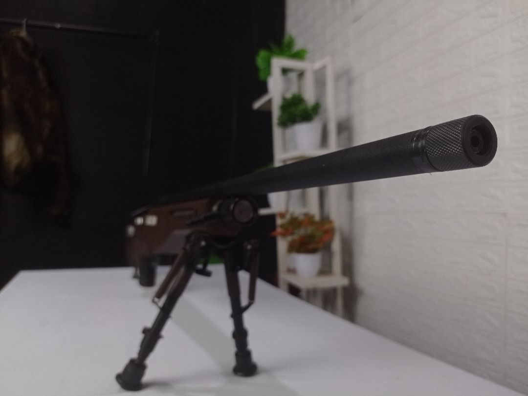 Senapan Angin PCP ruger awm black army turbo tactical, Olah Raga ...