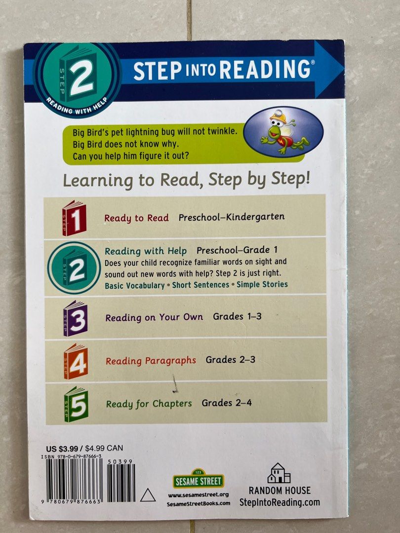Sesame Street : Twinkle, Twinkle, Little Bug (Step-Into-Reading, Step 2), Hobbies & Toys, Books ...