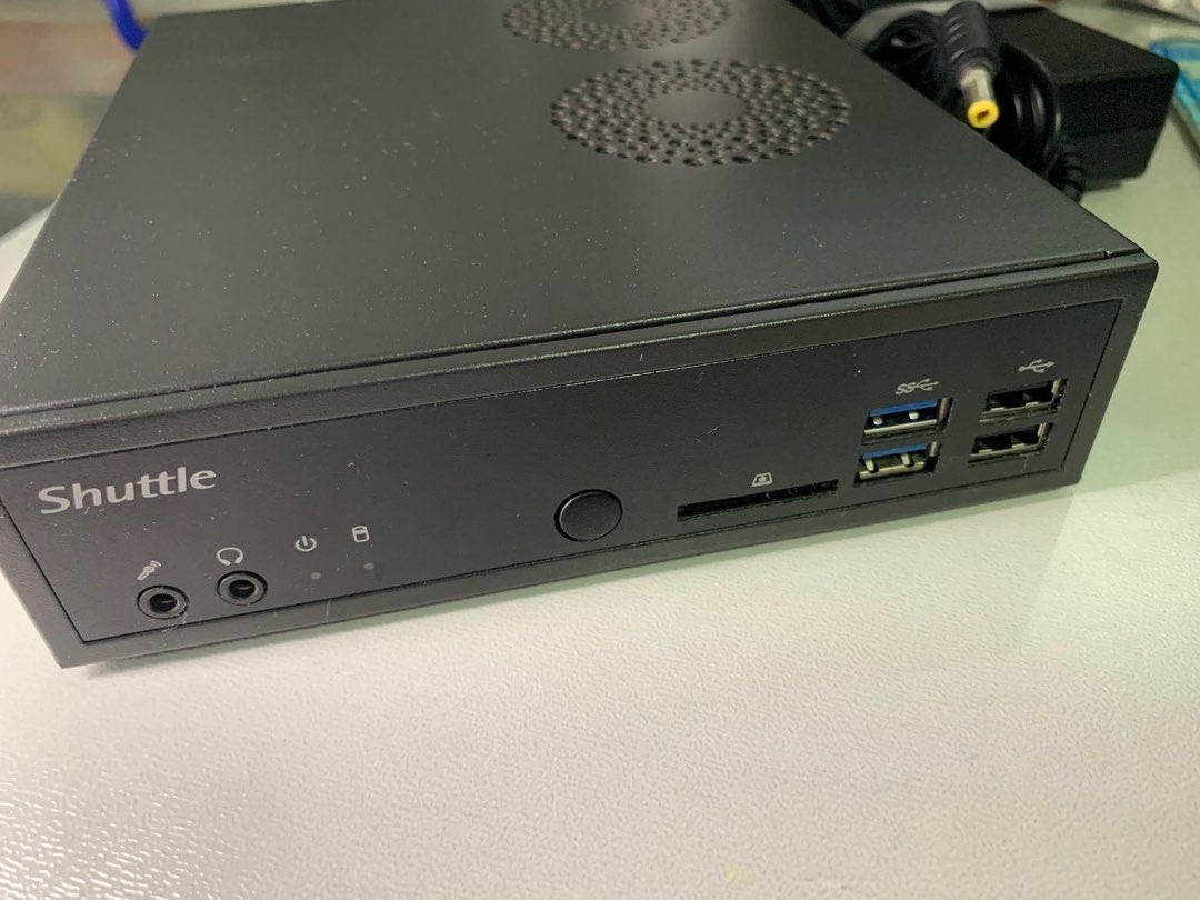 Shuttle Mini PC DH110SE, Intel Core i3-7100, 120GB SSD SATA Windows 10 ...