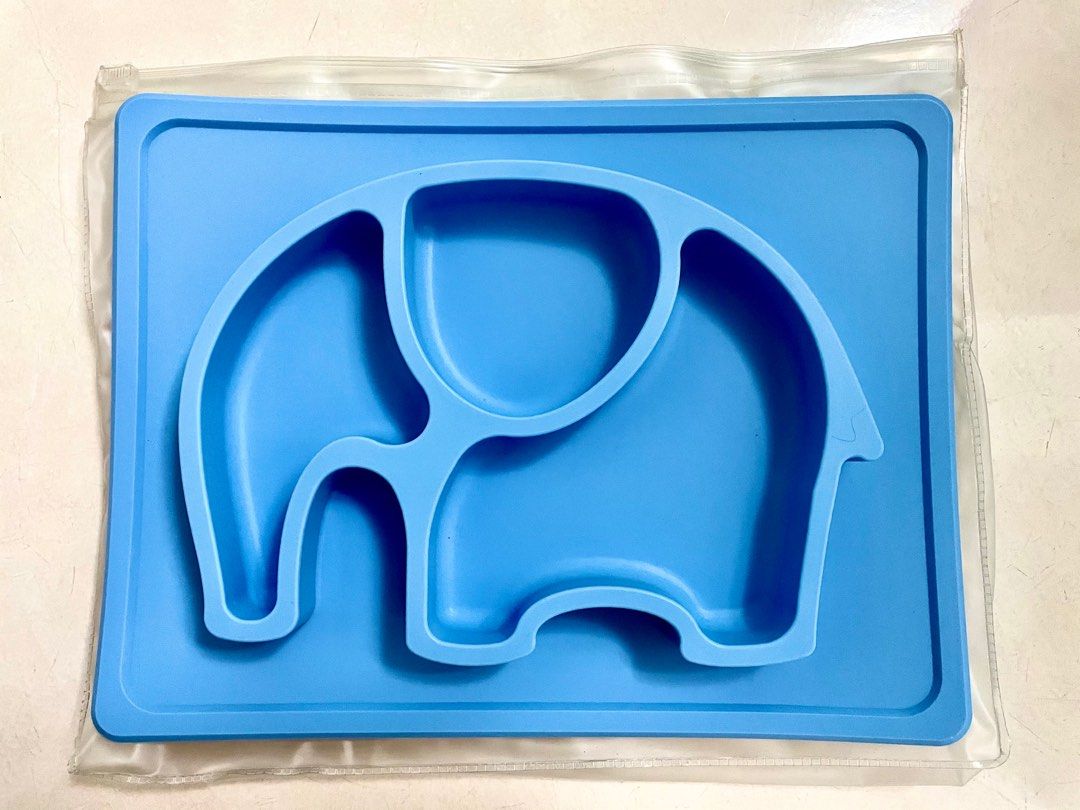 Silivo kid plate suction placement (Blue), Babies & Kids, Nursing ...